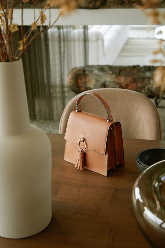 Brown Crossbody Bag - Tassel Bag - Square Purse - Lulus