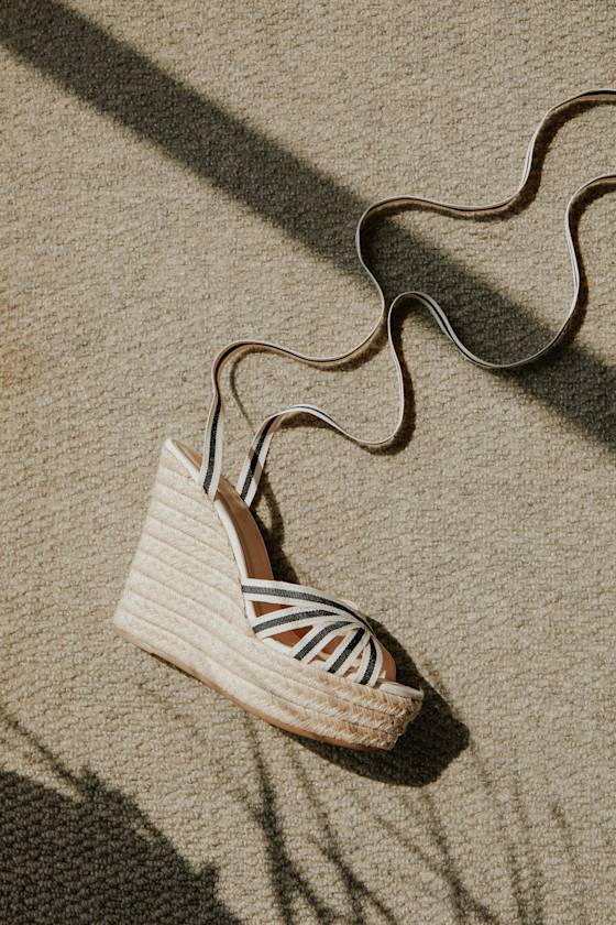 Lace-Up Espadrille Wedges - Espadrille Wedge Sandals - Wedges - Lulus