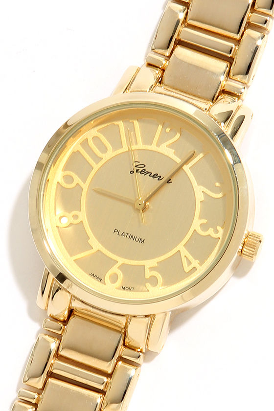 Cute Gold Watch - Men's Style Watch - $23.00 - Lulus