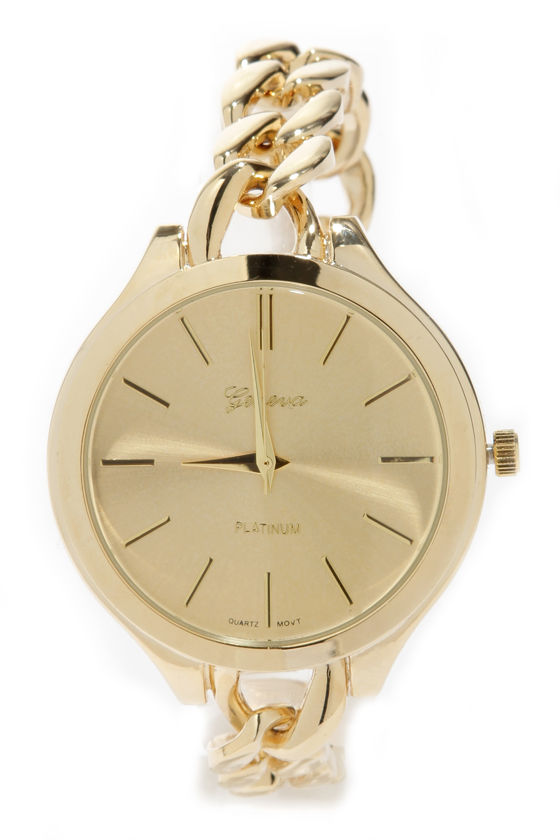 Cute Gold Watch - Men's Style Watch - $23.00 - Lulus