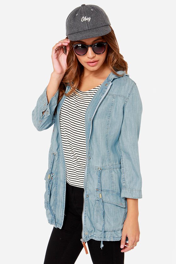 Anorak Jacket - Jean Jacket - Dittos Willow Anorak - $129.00 - Lulus