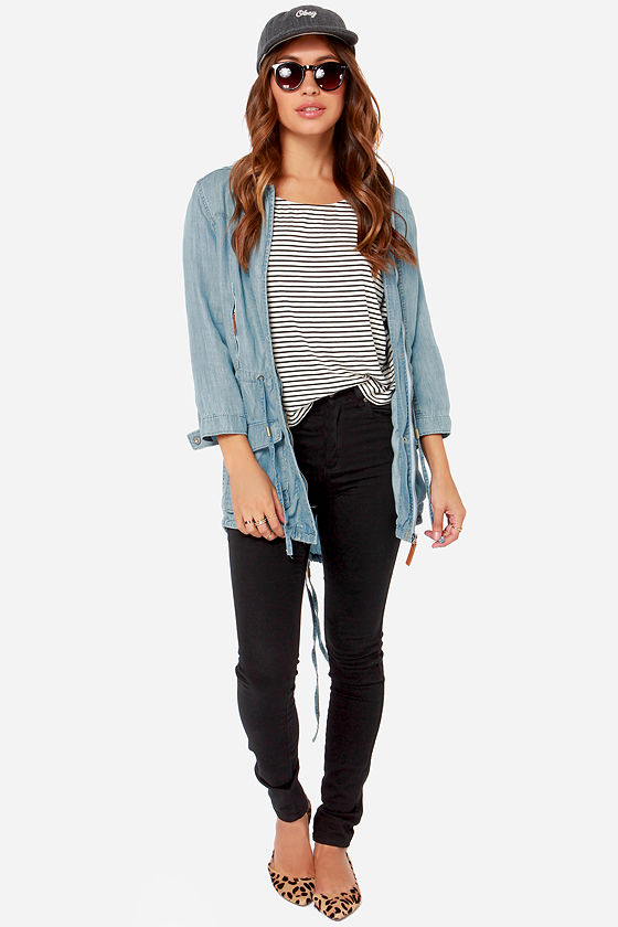 Anorak Jacket - Jean Jacket - Dittos Willow Anorak - $129.00 - Lulus