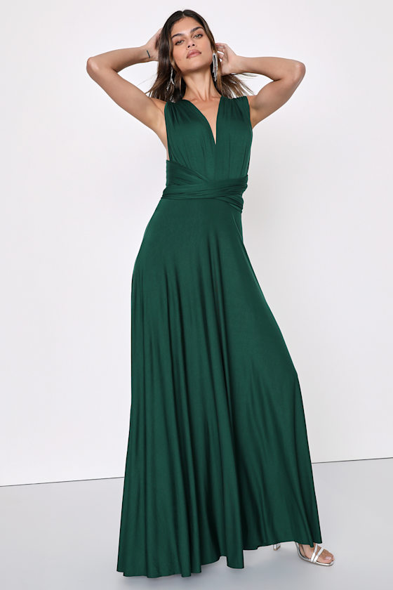 Green Bridesmaid Dress - Convertible Dress - Infinity Dress - Lulus