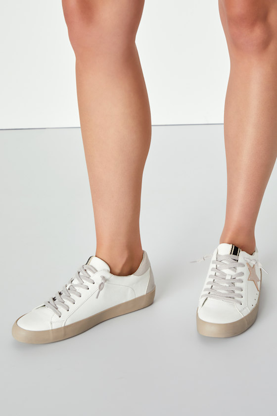 Shu Shop Paula - Color Block Sneakers - Lace-Up Sneakers - Lulus