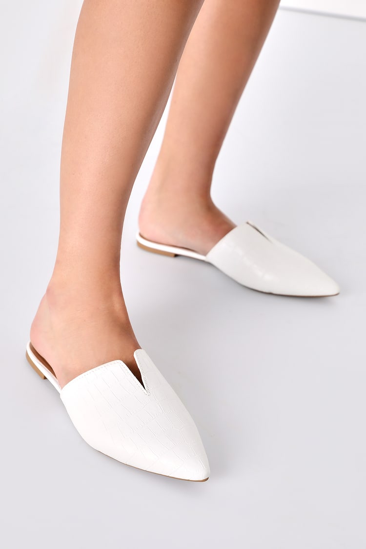 Flat Mules Shoes