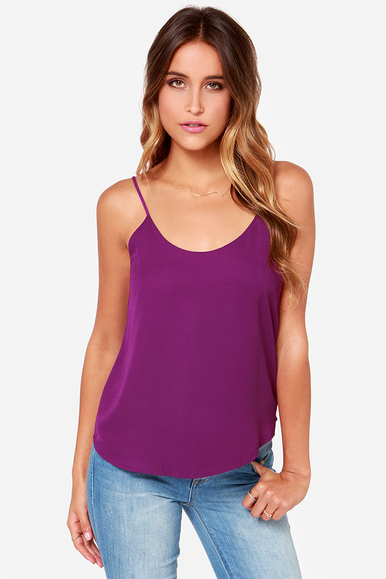 Lucy Love Go To Tank - Magenta Top - Tank Top - $28.00 - Lulus