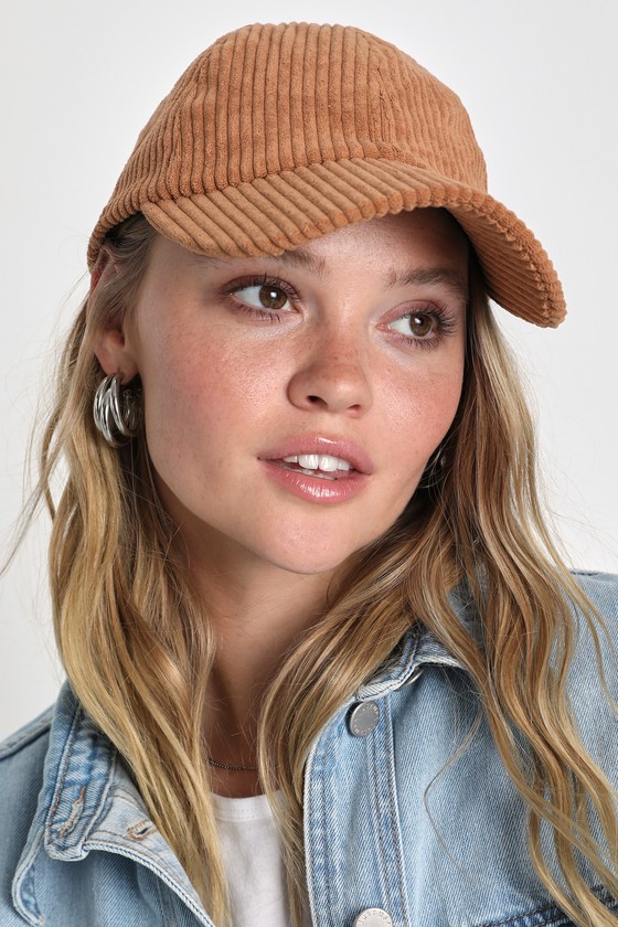 San Diego Hat Co. Pepin - Brown Baseball Cap - Corduroy Cap - Lulus