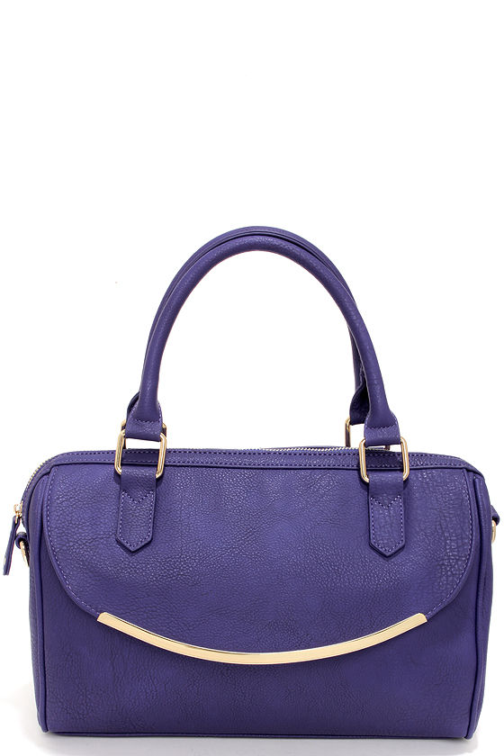 Chic Purple Handbag - Vegan Leather Handbag - Purple Purse - $44.00 - Lulus