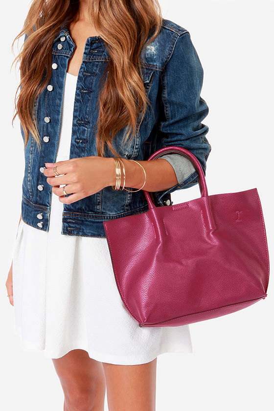 Fuchsia Handbag - Fuchsia Purse - Vegan Purse - $47.00 - Lulus