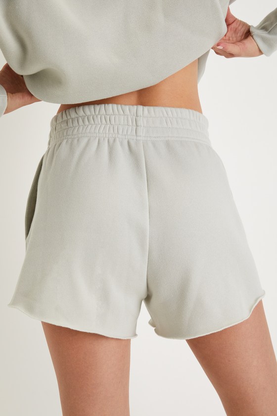Sage Green Lounge Shorts - Loungewear Set - Graphic Lounge Shorts - Lulus