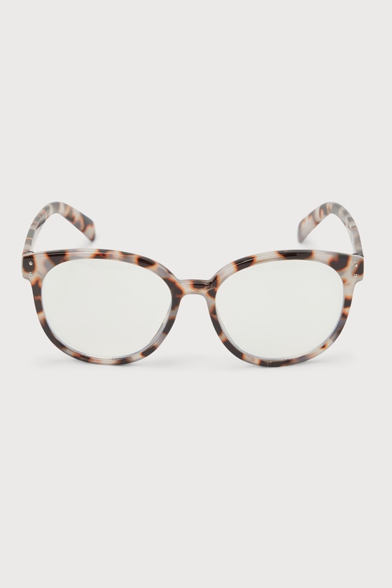 White Tortoiseshell Glasses - Blue Light Glasses - Office Glasses - Lulus