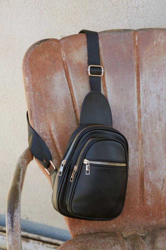 One Shoulder Backpack - Mini Backpack - Black Mini Backpack - Lulus