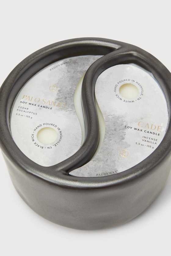 Paddywax Yin-Yang Candle - Palo Santo and Cade Candle - Lulus