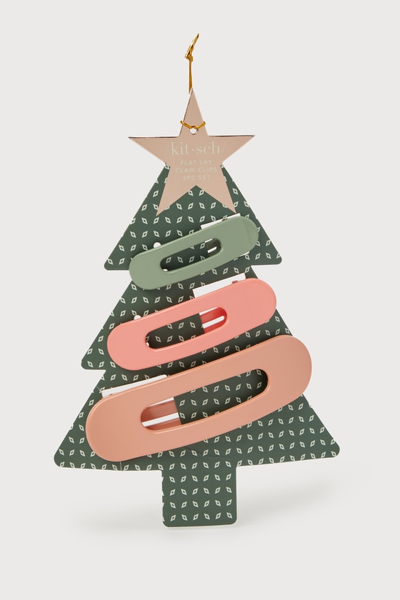 Kitsch Flat Lay Hair Clip Set - 3-Pc Hair Clip Set - Hair Clips - Lulus