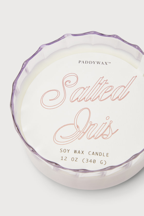 Paddywax Ripple Salted Iris - Salted Iris Candle - Soy Wax Candle - Lulus