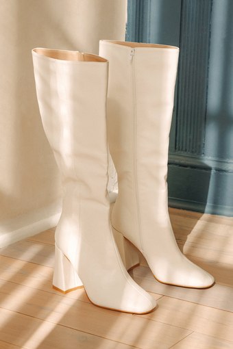 Shop White Knee High Boots for Women - Lulus