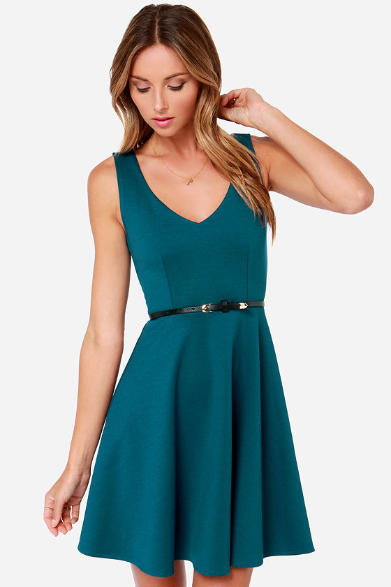 Black Swan Thread Dress - Blue Dress - $67.00 - Lulus