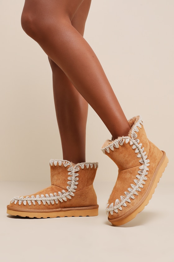 Beach by Matisse Tahoe - Brown Suede Booties - Ankle Booties - Lulus