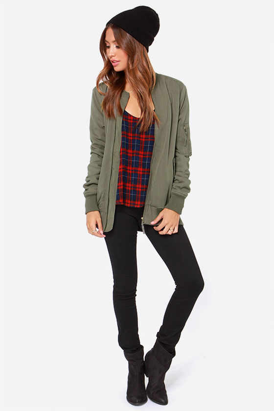 Obey Runaway Jacket - Green Jacket - Army Jacket - $149.0 - Lulus