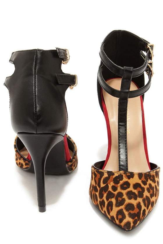 Sexy Leopard Print Heels - Pointed Toe Heels - $25.00 - Lulus