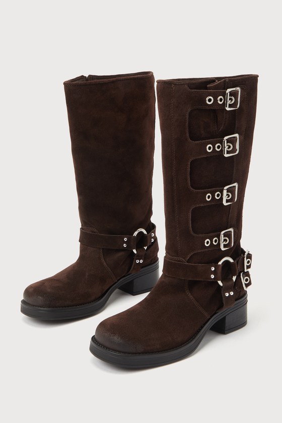 Steve Madden Brocks - Genuine Suede Boots - Brown Suede Boots - Lulus Steve Madden Brocks - Genuine Suede Boots - Brown Suede Boots - Lulus