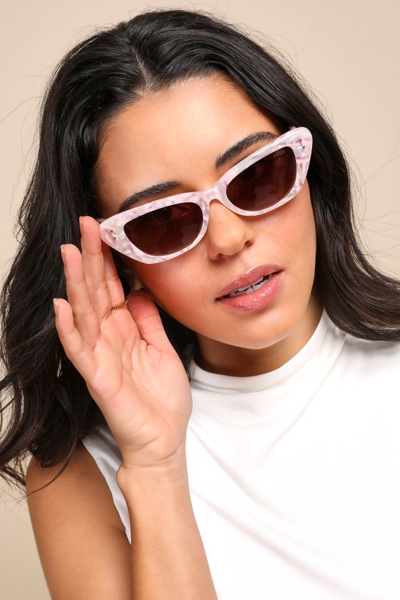 I-SEA Astrid Pink Tort - Pink Tortoise Sunnies - Cat Eye Sunnies - Lulus