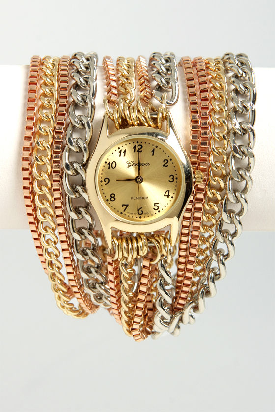 Cute Gold Watch - Wraparound Watch - $24.00 - Lulus