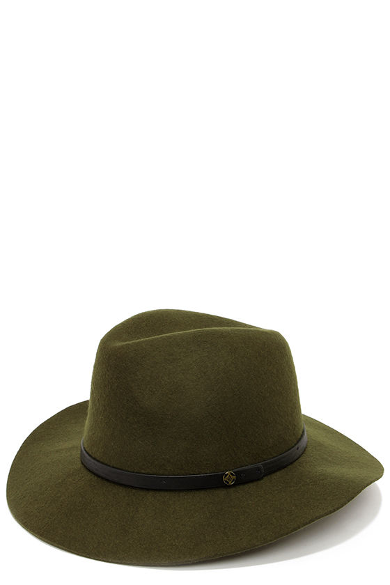 Volcom Day Tripper - Army Green Hat - Fedora Hat - $39.50