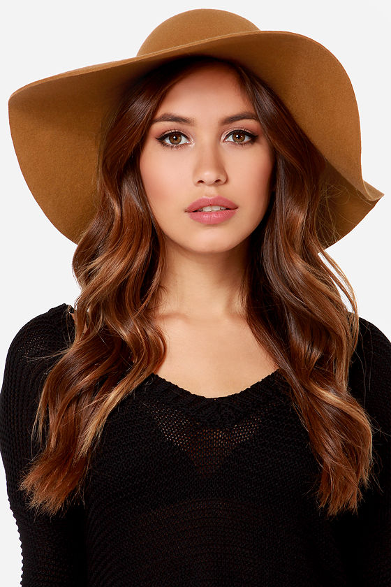 Chic Tan Hat - Floppy Hat - Wide Brimmed Hat - $32.00 - Lulus
