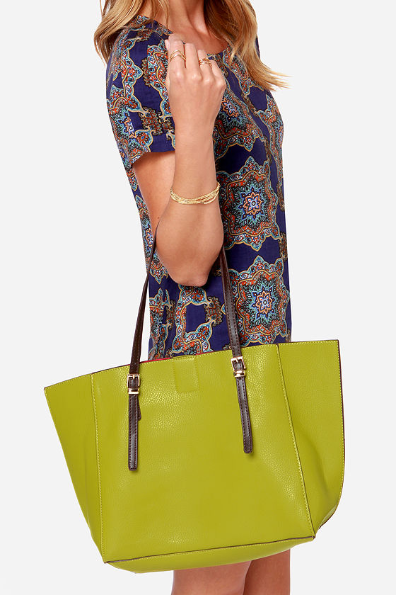Cute Green Tote - Winged Tote - Vegan Leather Tote - $49.00 - Lulus