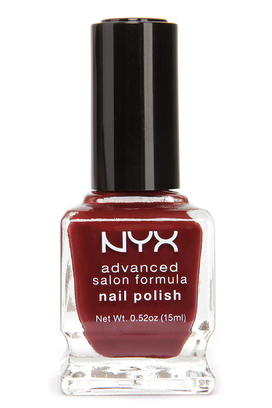 Wine Red Nail Polish - Burgundy Nail Polish - Nail Lacquer - $4.00 - Lulus