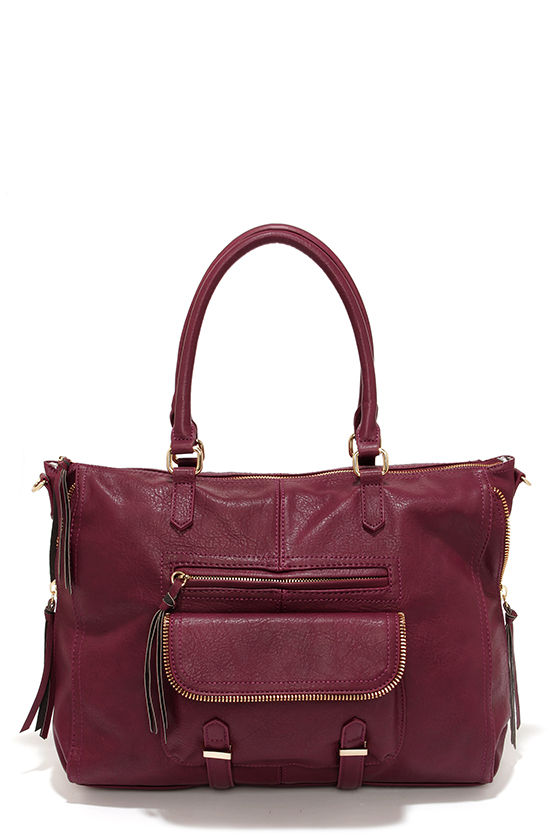 Steve Madden Broyale - Burgundy Handbag - Burgundy Purse - $108.00 - Lulus