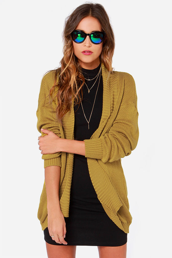 Ladakh Playground Knit Sweater - Golden Yellow Sweater - Cardigan - $95 ...