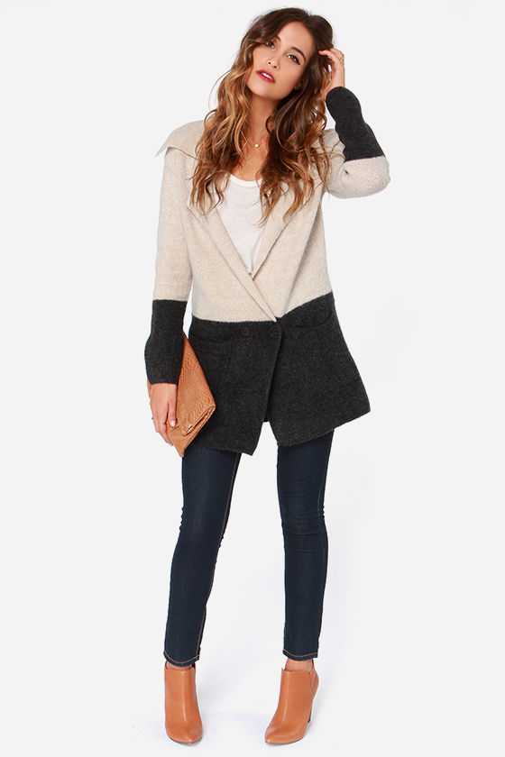 Cute Beige Sweater - Sweater Jacket - Cardigan - $56.00 - Lulus
