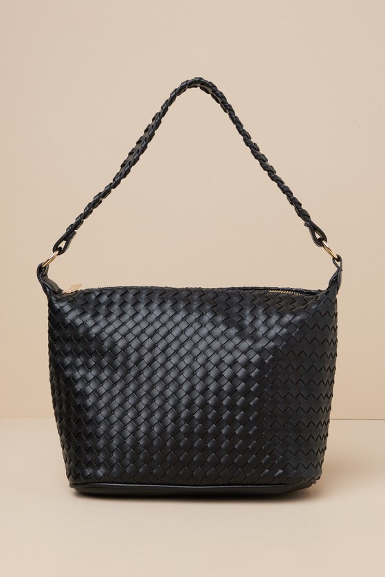 Black Woven Bag - Shoulder Bag - Crossbody Bag - Woven Tote Bag - Lulus Black Woven Bag - Shoulder Bag - Crossbody Bag - Woven Tote Bag - Lulus