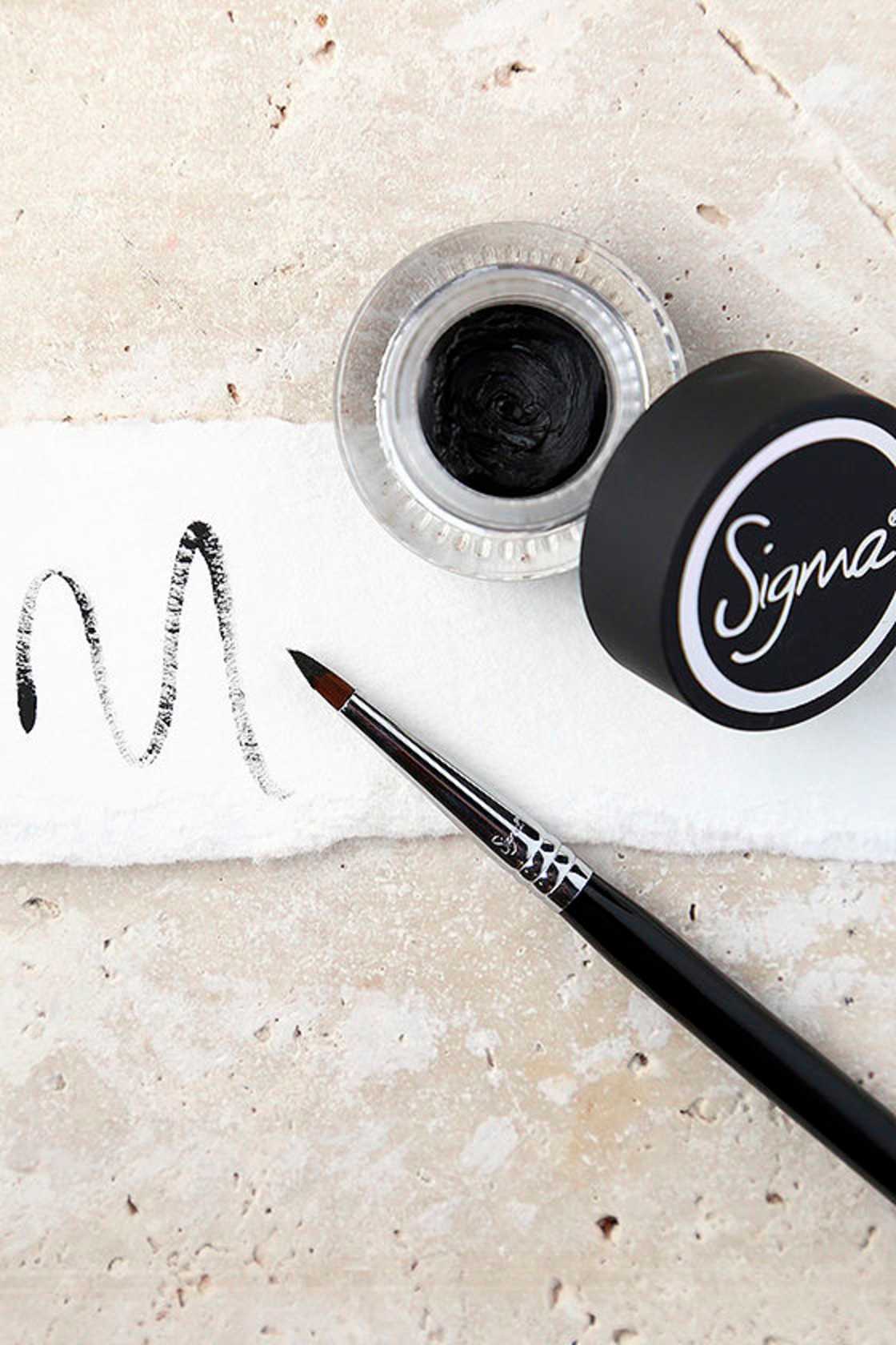 Sigma Standout Eyes Gel Liner - Wicked Black Gel Liner - Eye Liner ...