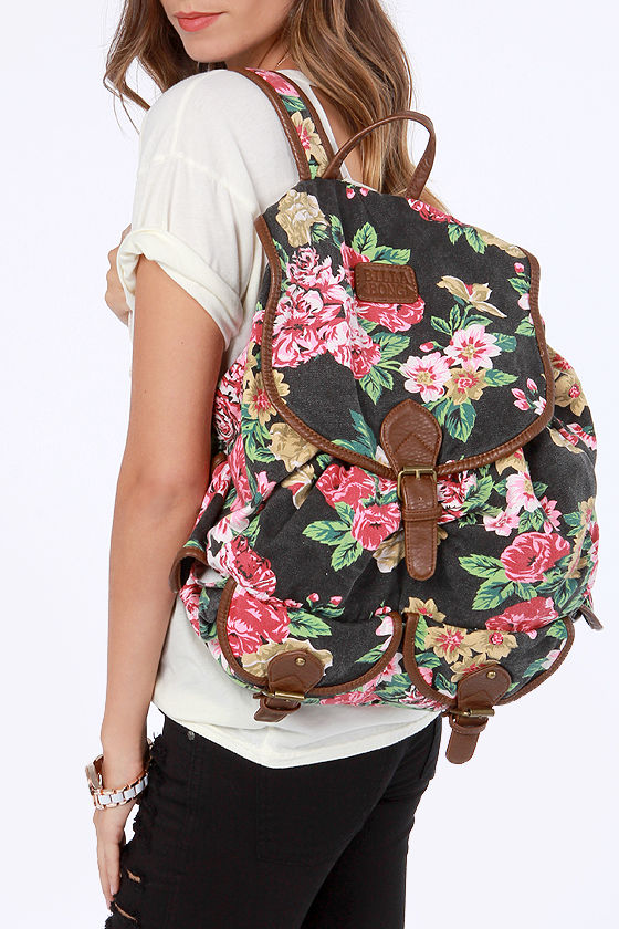 Billabong Sea You Soon Backpack - Floral Backpack - Print Backpack ...
