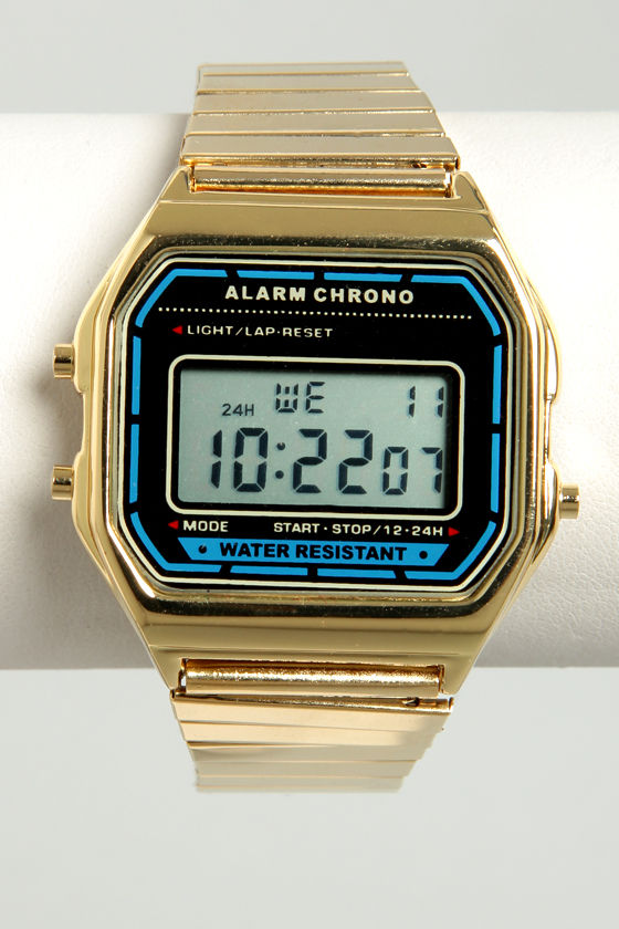 Cute Gold Watch - Digital Watch - Stretch Watch - $20.00 - Lulus