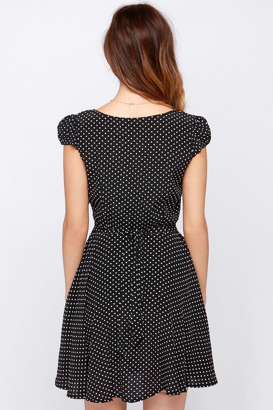 Faithfull The Brand Sunday Daze - Skater Dress - Black Dress - $97.00