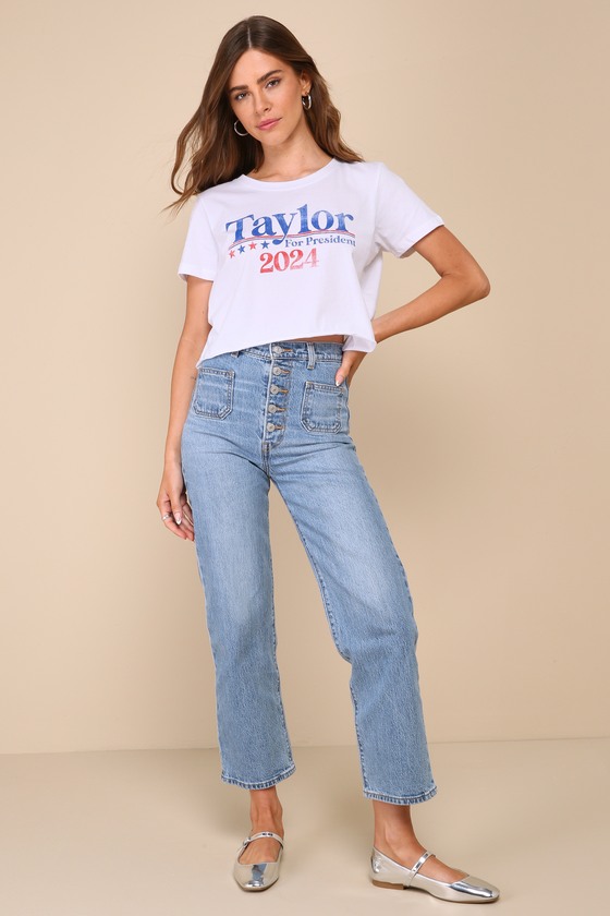 Prince Peter Taylor For President - Graphic Tee - Cropped Tee - Lulus