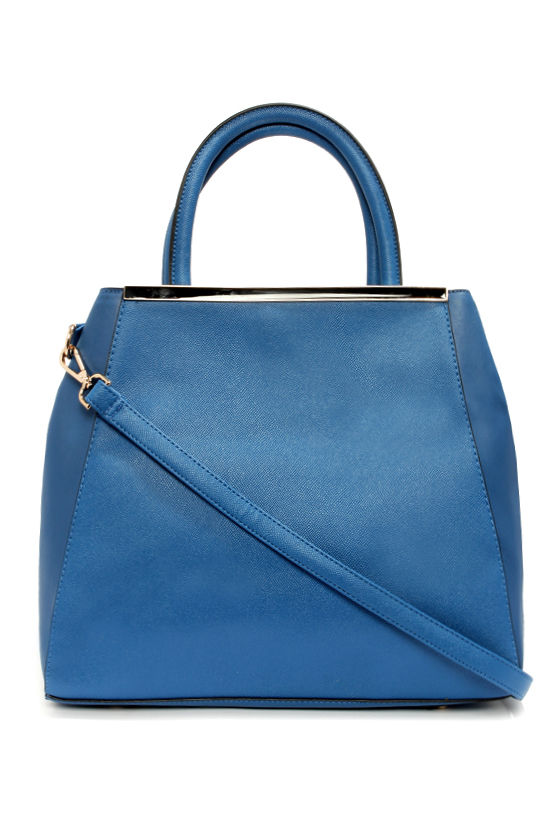 Cute Blue Tote - Blue Purse - Blue Handbag - $35.00 - Lulus