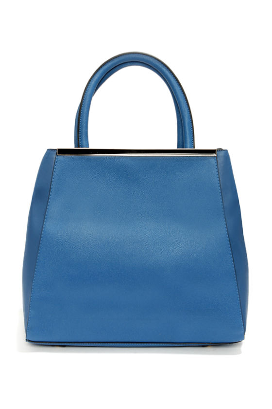Cute Blue Tote - Blue Purse - Blue Handbag - $35.00 - Lulus