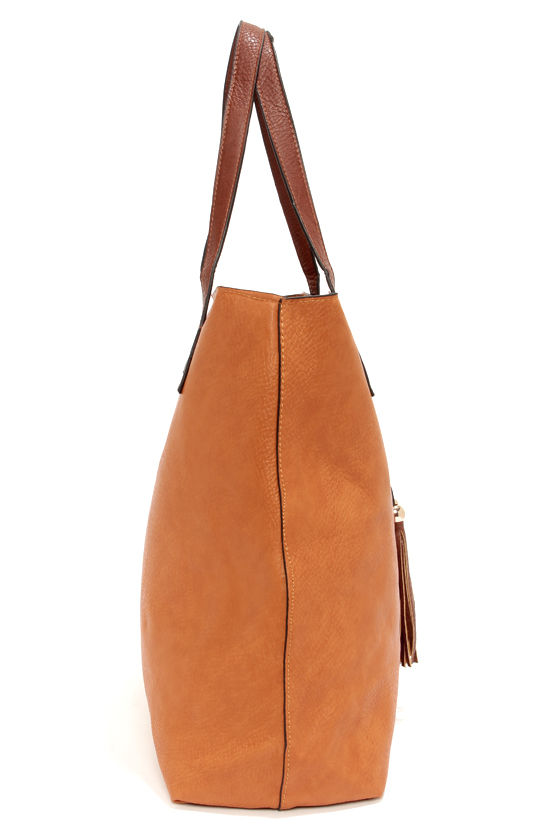 Cute Tan Tote - Tan Handbag - Tan Purse - $43.00 - Lulus