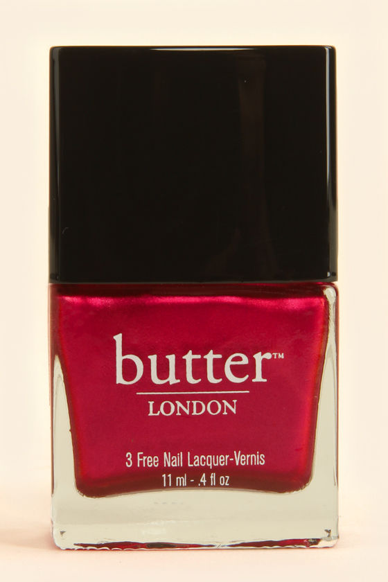 Butter London Knees Up Nail Lacquer - Red Nail Lacquer - $15.00 - Lulus