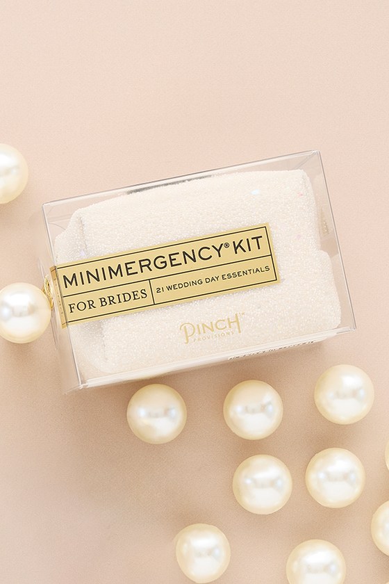 Pinch Provisions Minimergency Kit - White Bridal Kit - Kits - Lulus
