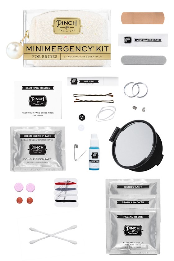 Pinch Provisions Minimergency Kit - White Bridal Kit - Kits - Lulus