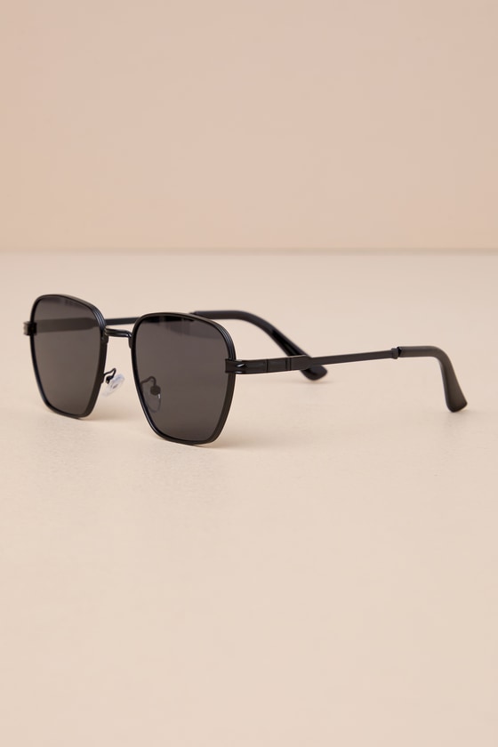 Black Wire Frame Sunglasses Black Sunnies Wire Frame Sunnies Lulus