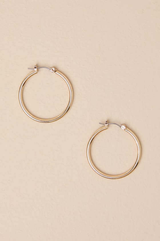 Cute Gold Hoop Earrings - Mini Gold Hoops - Small Hoops - Lulus