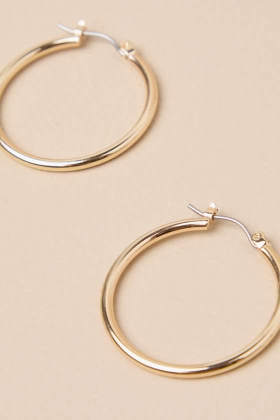 Cute Gold Hoop Earrings - Mini Gold Hoops - Small Hoops - Lulus