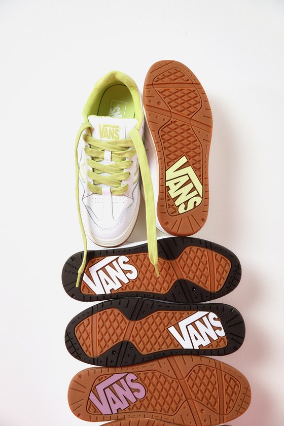 Vans Upland - Vintage Lime Leather Sneakers - Chunky Sneakers - Lulus